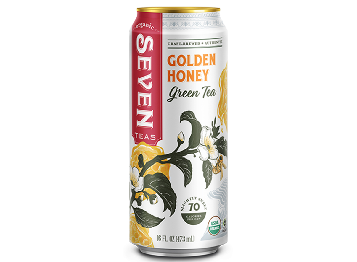 Smooth Organic Golden Honey Green Tea - – Seven Teas
