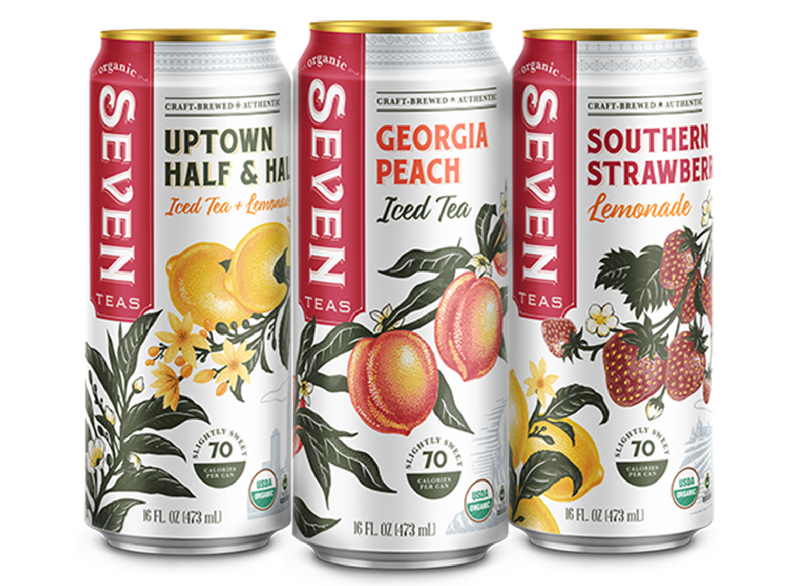 Our Greatest Hits | Organic Iced Tea Variety Pack | Seven Teas